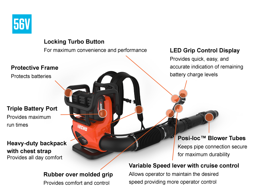 Echo electric leaf blower store