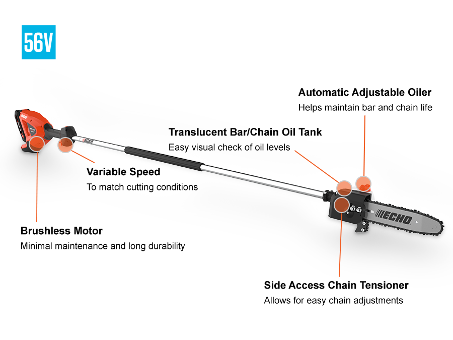 DPPF-2100 Fixed Shaft Power Pruner | ECHO