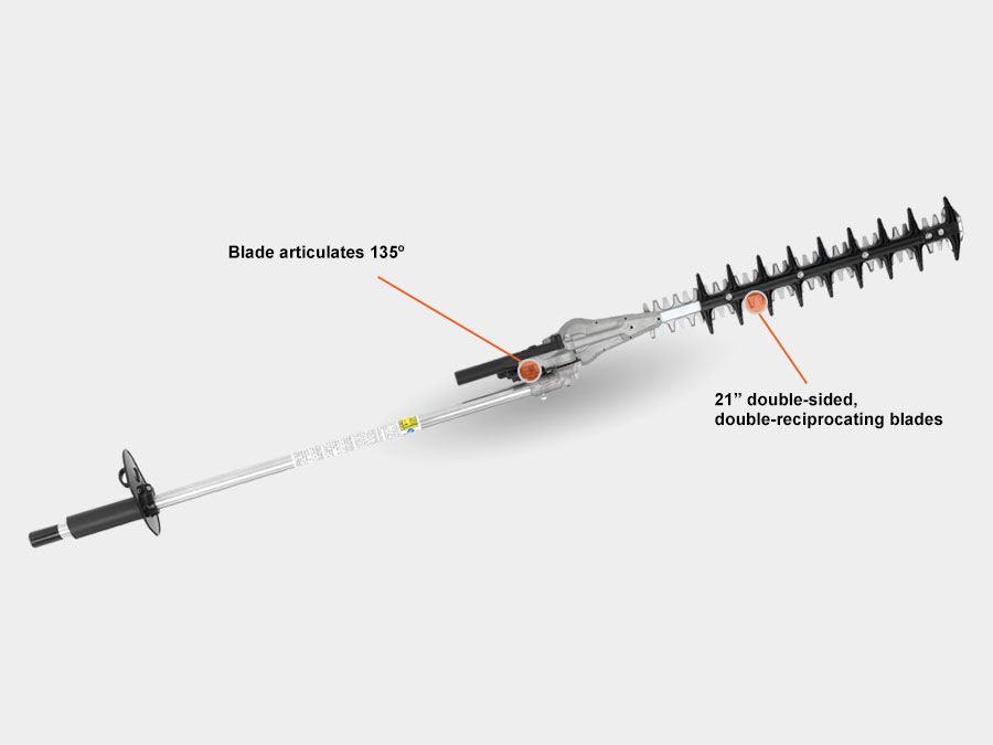 Articulating Hedge Trimmer Attachment | ECHO-USA.com